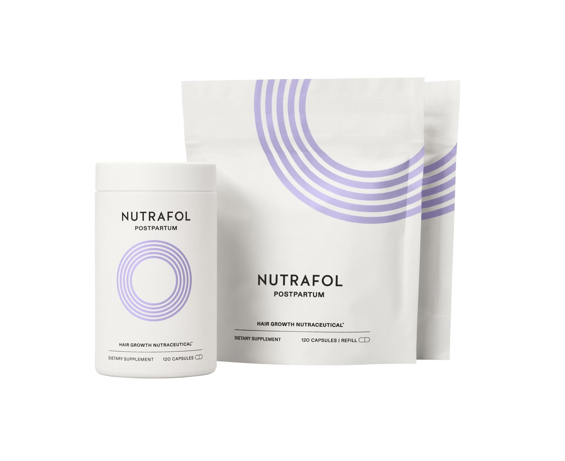 Nutrafol Women Postpartum Hair Growth Nutraceutical (3 month supply ...